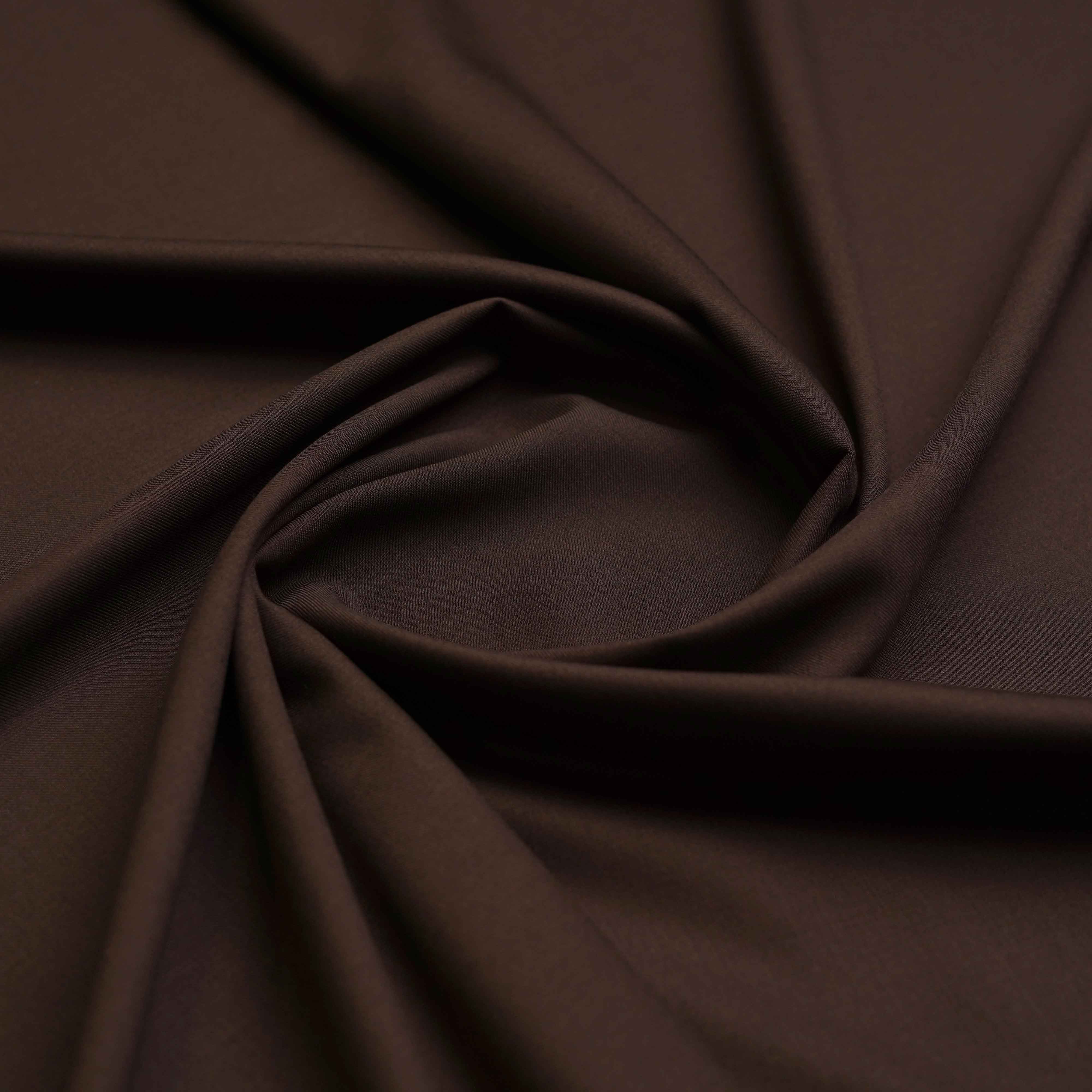 Plain Chocolate Brown Shelta Winter Shalwar Kameez Fabric – Lawrencepur