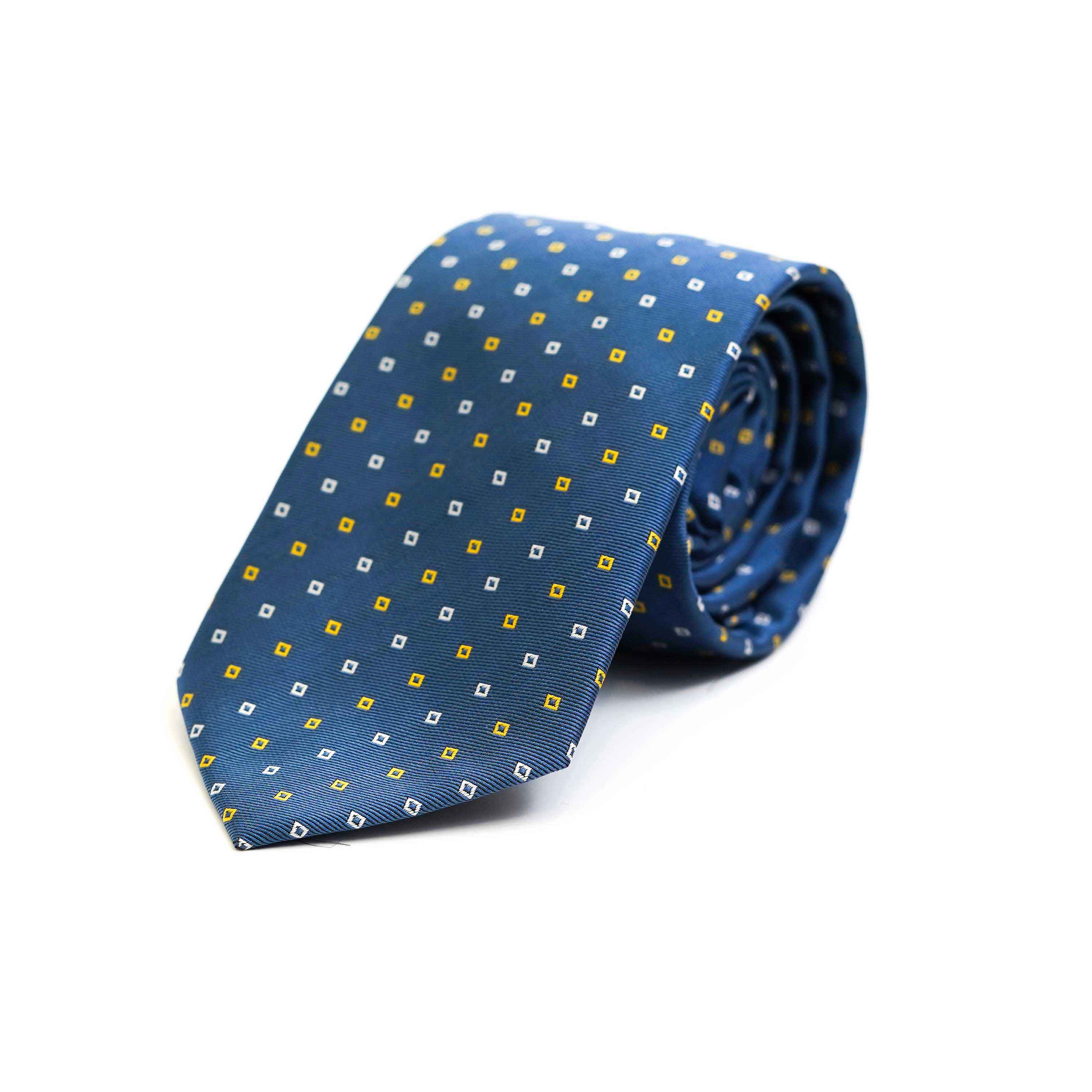 Ties - Silk Rich Midnight Blue Design – Lawrencepur